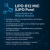 Lipo Pure (MIC-B12) | Alpha Omega Peptide