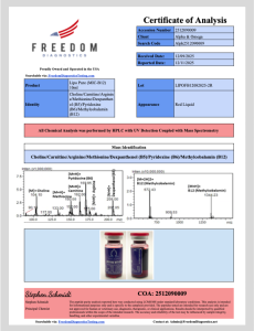 Lipo Pure (MIC-B12) | Alpha Omega Peptide