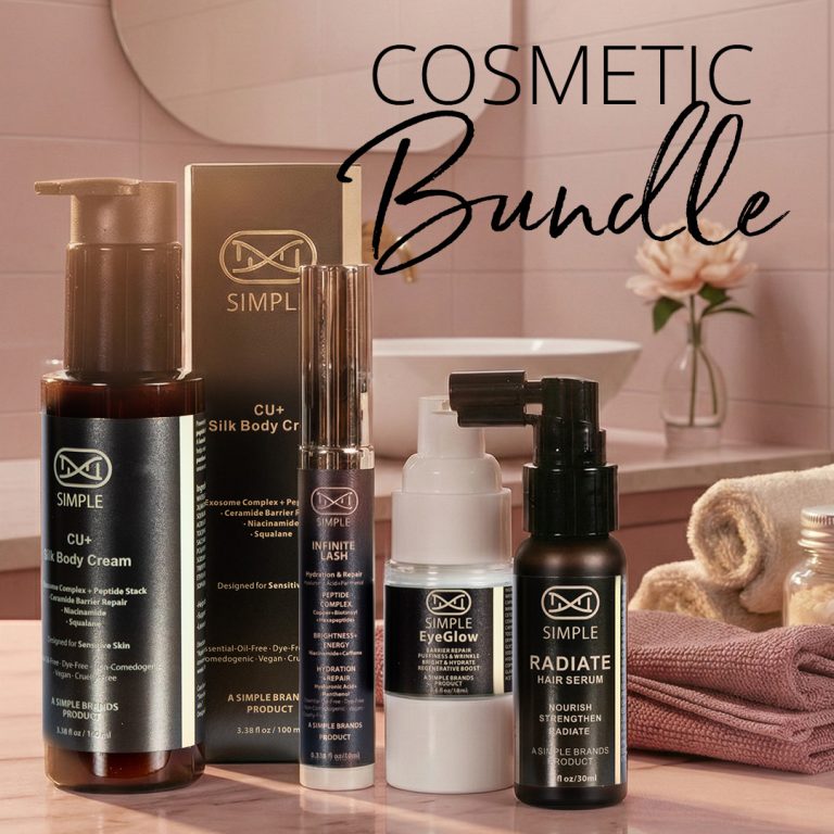 Cosmetic Bundle | Peptide Focused Skin, Hair & Lash Care